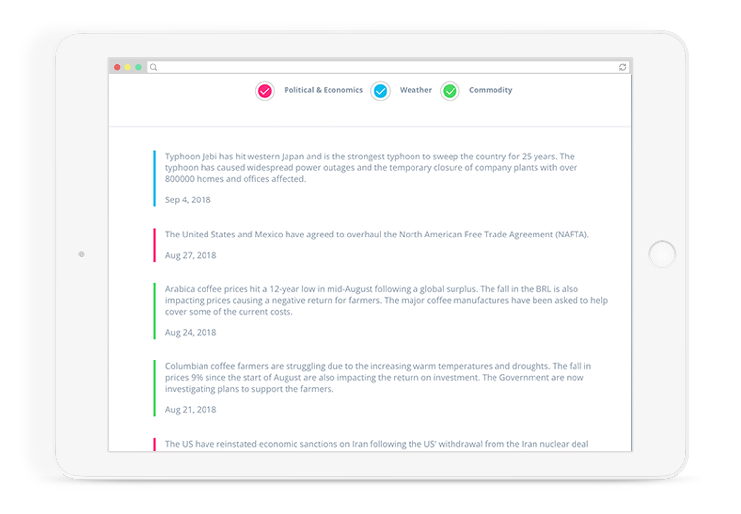 Mintec Analytics Platform